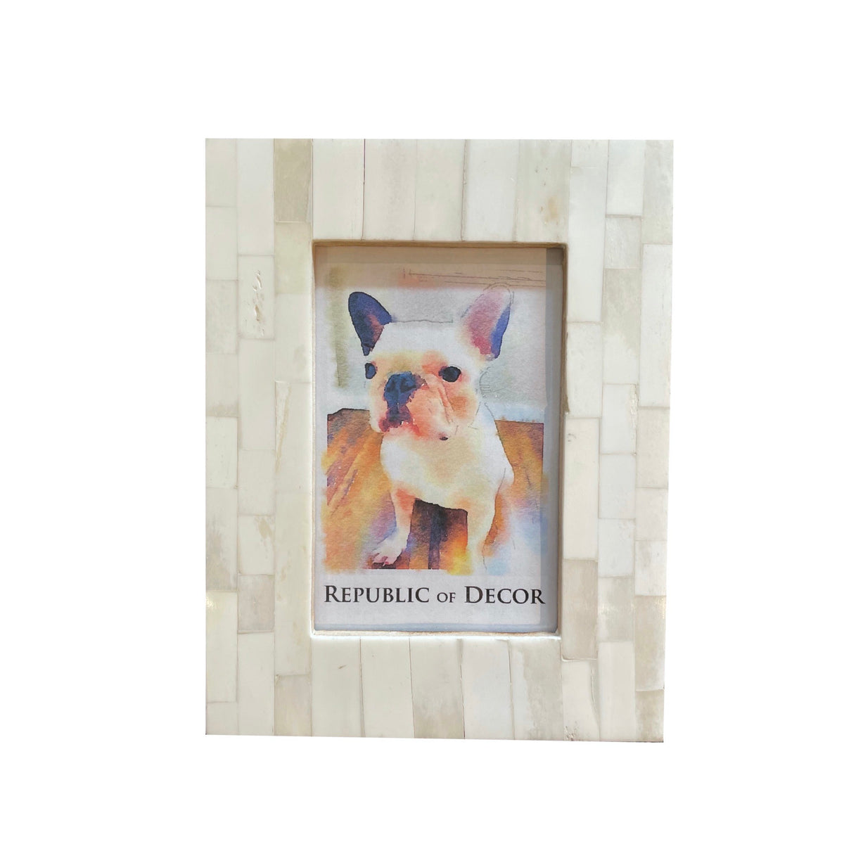 Natural Linear Bone Frame– Republic of Decor