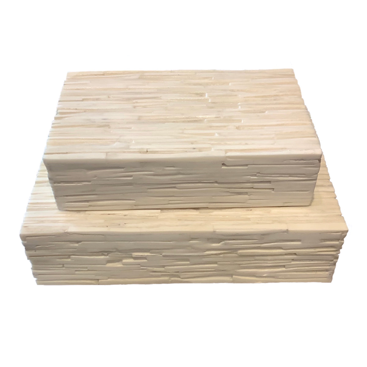 Textured Bone Boxes– Republic of Decor